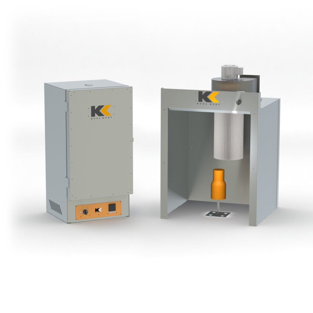 Kool Koat Bench Top Oven & Booth - Columbia Coatings - Powder Coating ...