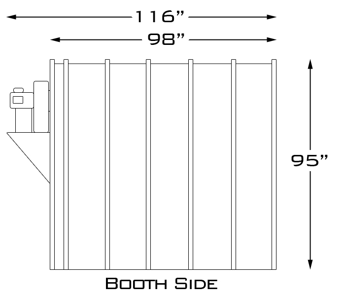 Kool Koat Turn-Key Powder System: 4X6X8 Oven, 8X8X8 Booth, Hyper Smooth ...