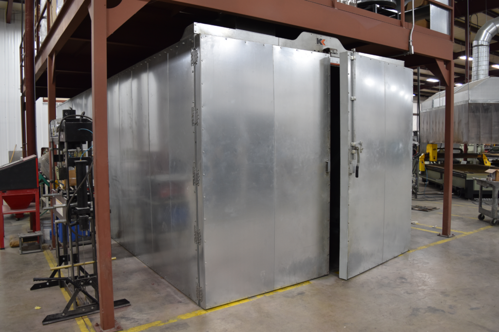 10'W X 8'H X 24'L Kool Koat Oven - Columbia Coatings - Powder Coating ...