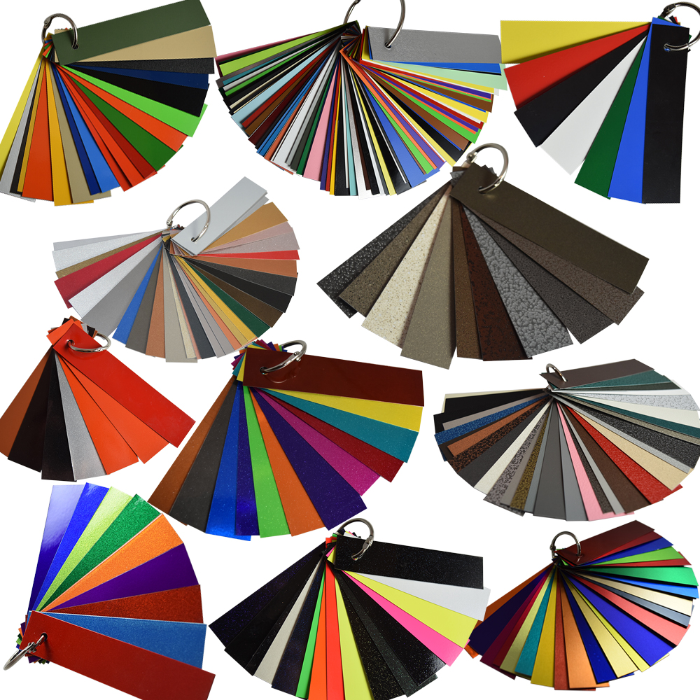 Complete Columbia Coatings Swatch Set - Columbia Coatings - Powder ...