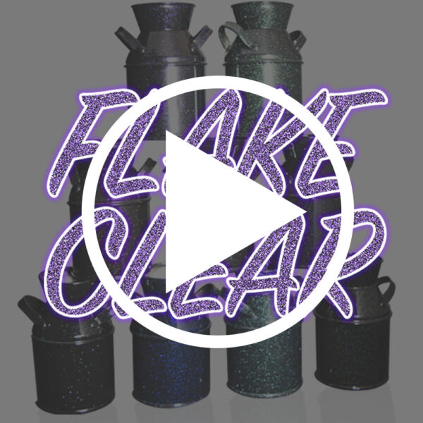Blue Flake Clear - Columbia Coatings - Powder Coating Equipment & Supplies