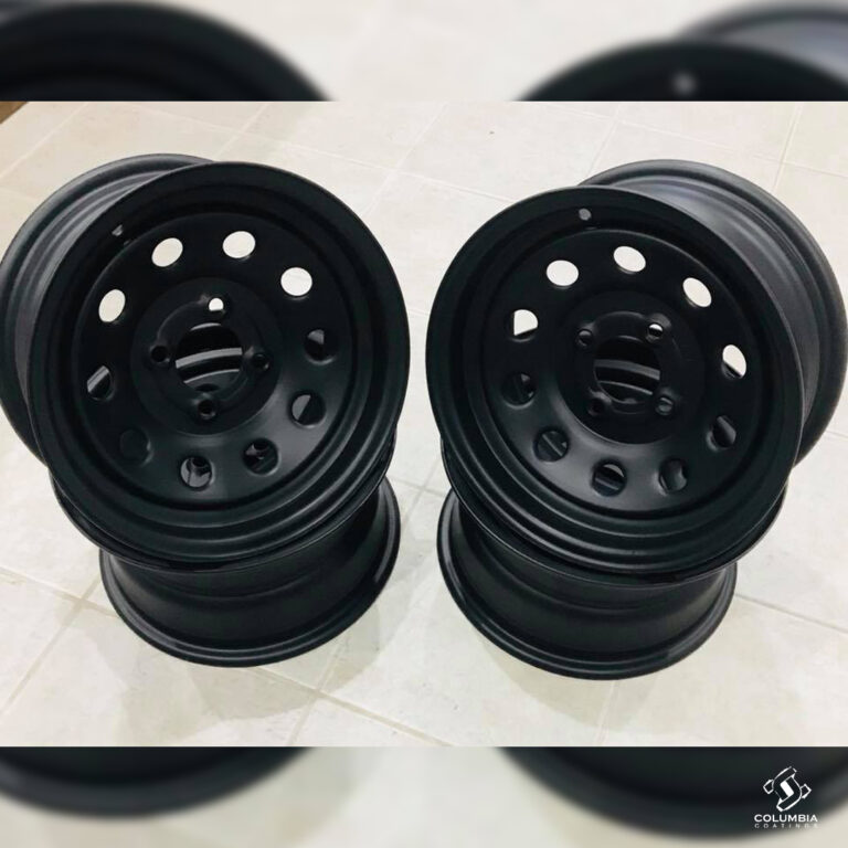 Super Matte Black - Columbia Coatings - Powder Coating Equipment & Supplies
